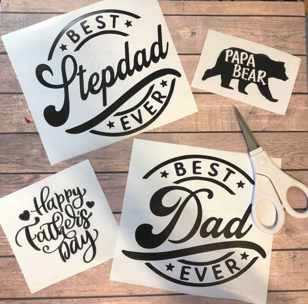 Vinyl Decal: Dad's Day / Fathers Day Vinyl Decals / D.I.Y Project (3.50 ...