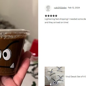 Vinyl Decal: Set of 4 Goomba Vinyl Decals (2.25" Wide) - Etsy