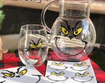 Grinch Decals | Etsy