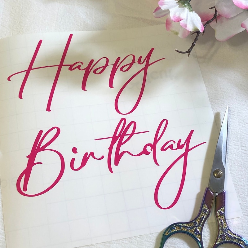 Happy Birthday Bubble Letters - Etsy