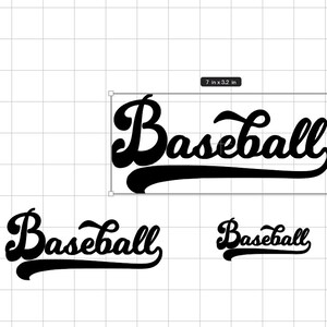 Vinyl Decal: Baseball Vinyl Decal / DIY Project Decal / Sports Fan ...