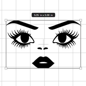 Vinyl Decal: Flower Pot Face (design CP05A) / Fishbowl DIY / Clay ...