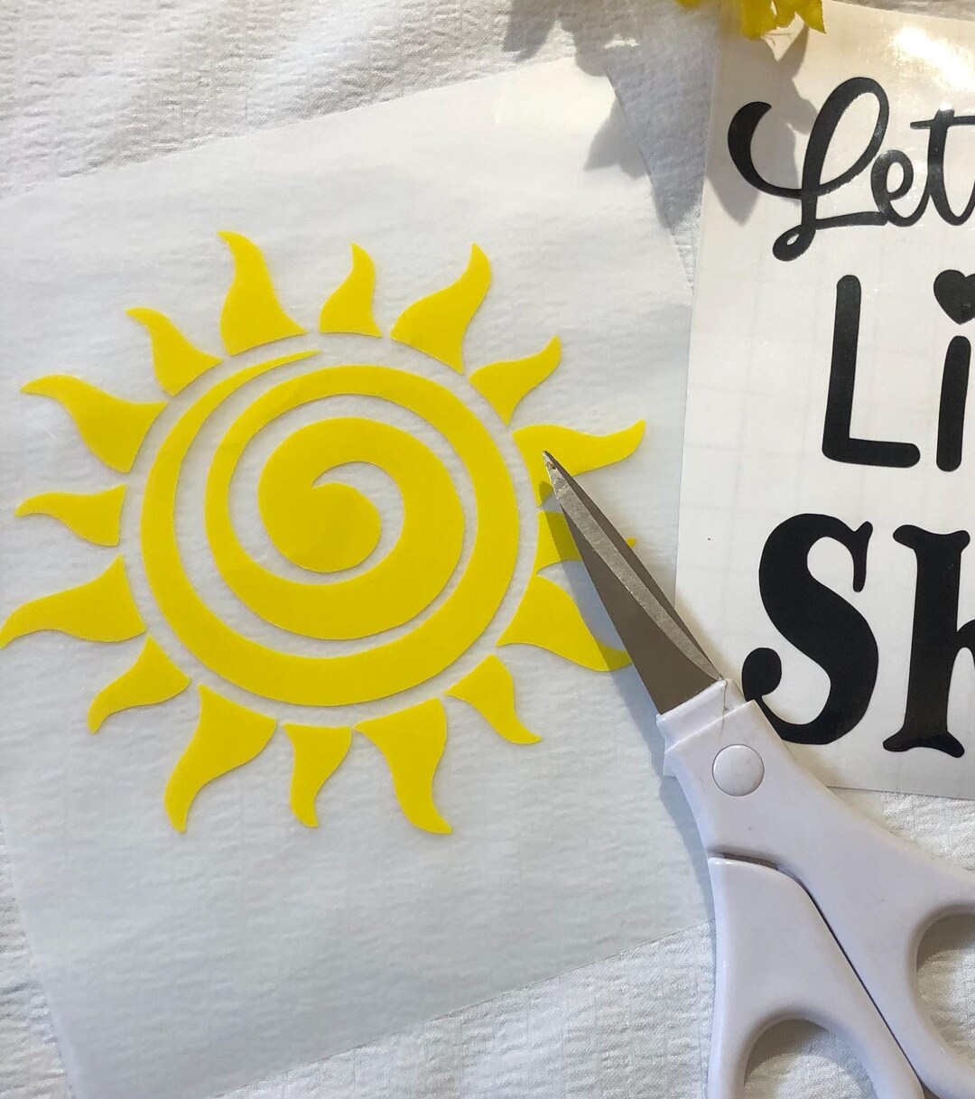 Vinyl Decal: Sun Vinyl Decal (1 Decal) - Etsy