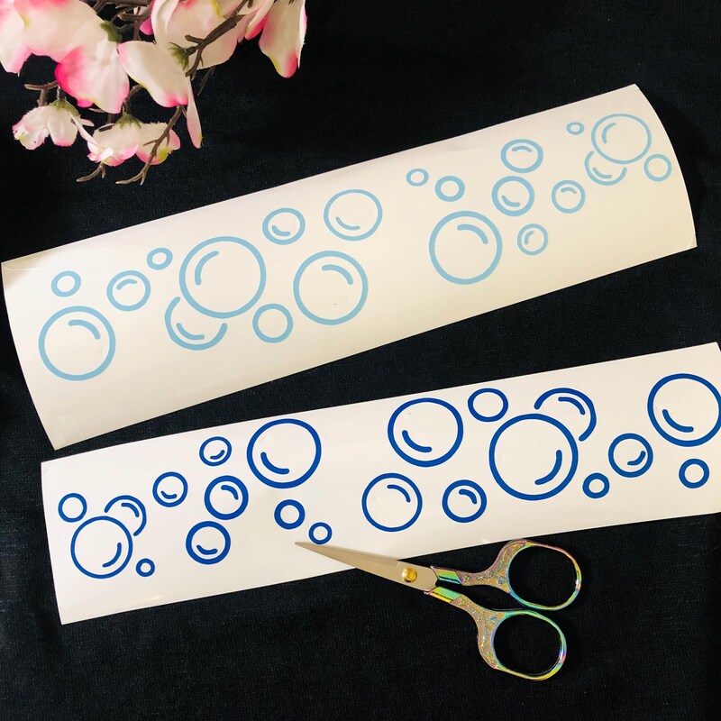 Bubbles Decal - Etsy