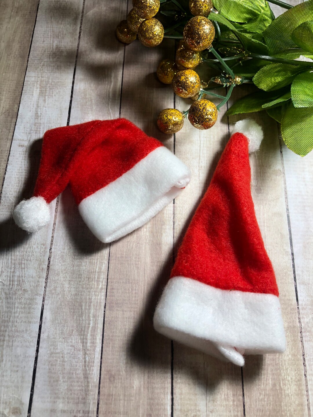 SALE~ Small Santa Hat Christmas for Craft / DIY Project / Ornaments ...