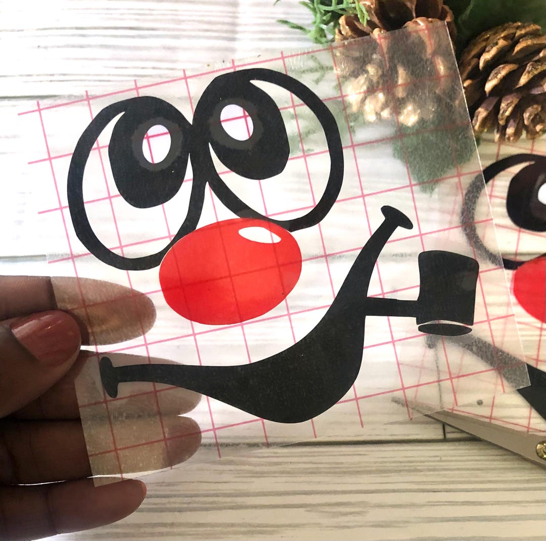 Vinyl Decal: Smiling Snowman Face DIY Vinyl Decal/ Fishbowl DIY ...