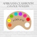 Afrikaans | Colour Poster | Kleure | Classroom Decor | Learn Colours ...