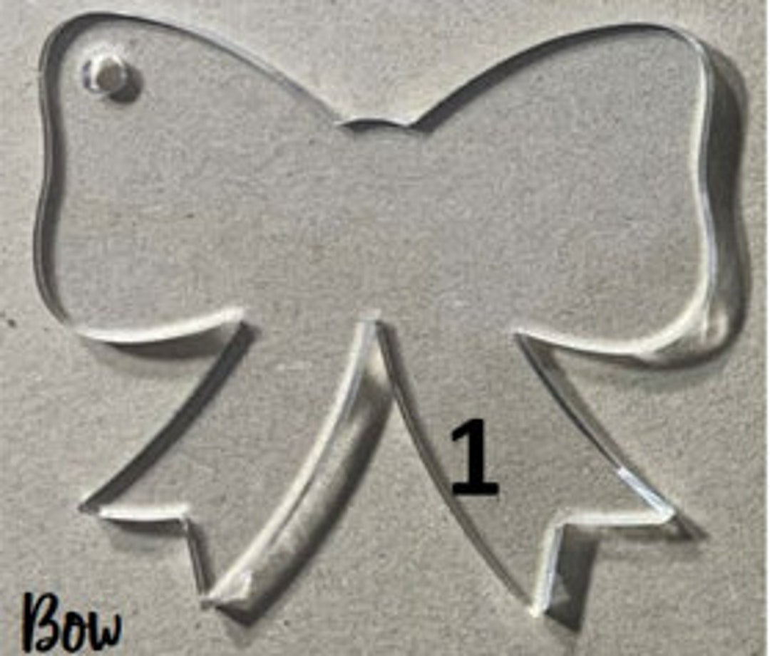 90mm Clear Acrylic Shapes, Acrylic Blanks, Blanks, Craft Blanks, Crafts ...