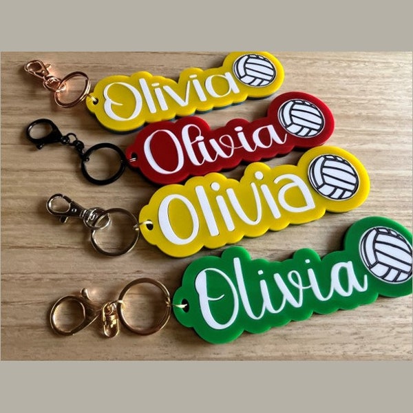 Netball Keyring - Etsy Australia