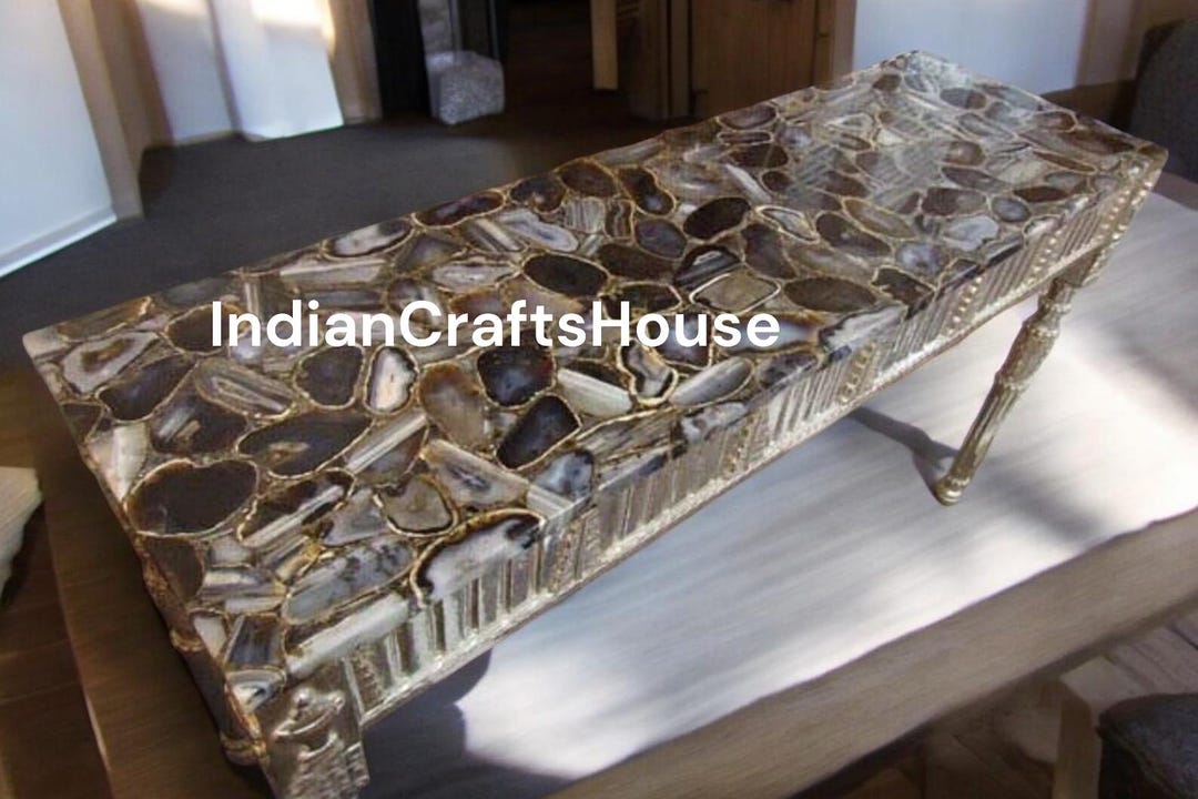 Agate Table Top, Agate Office Conference Table Top, Natural Agate ...