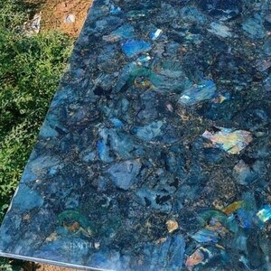 Labradorite Table Top/ Kitchen Counter Top /gem Stones Counter Top ...