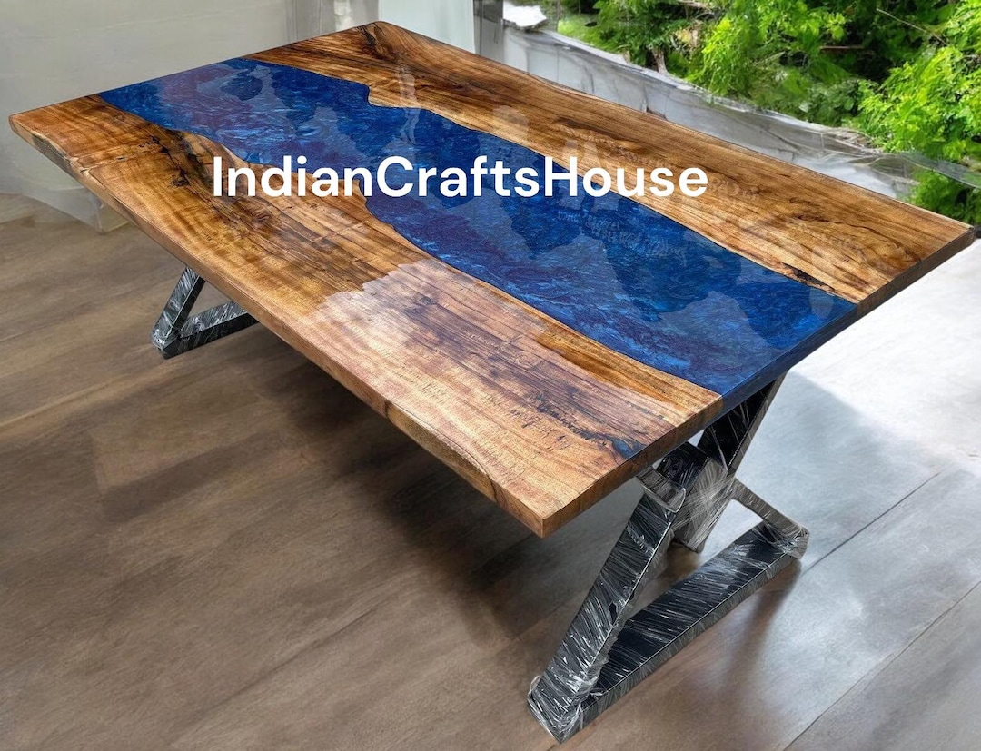 Epoxy Resin Table ,handmade Epoxy Center Table, Wood and Epoxy Table - Etsy