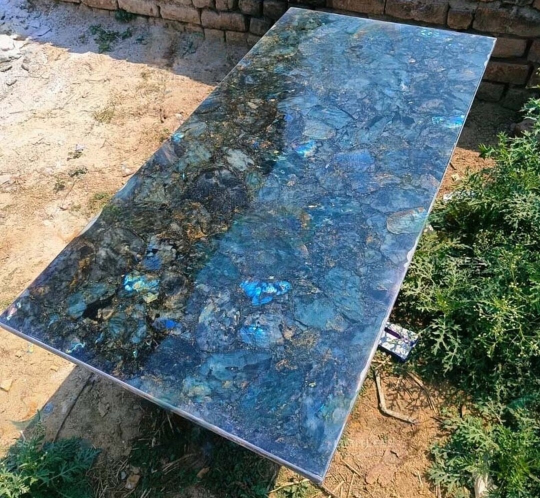 Labradorite Table Top/ Kitchen Counter Top /gem Stones Counter Top ...