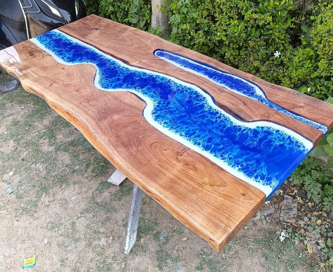 Epoxy Resin Conference Table , Epoxy Dining Table, Home Office ...