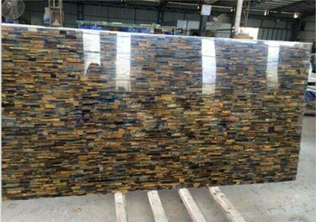 Blue Tiger Eye Table Top/center Table Top /gem Stones Counter Top ...