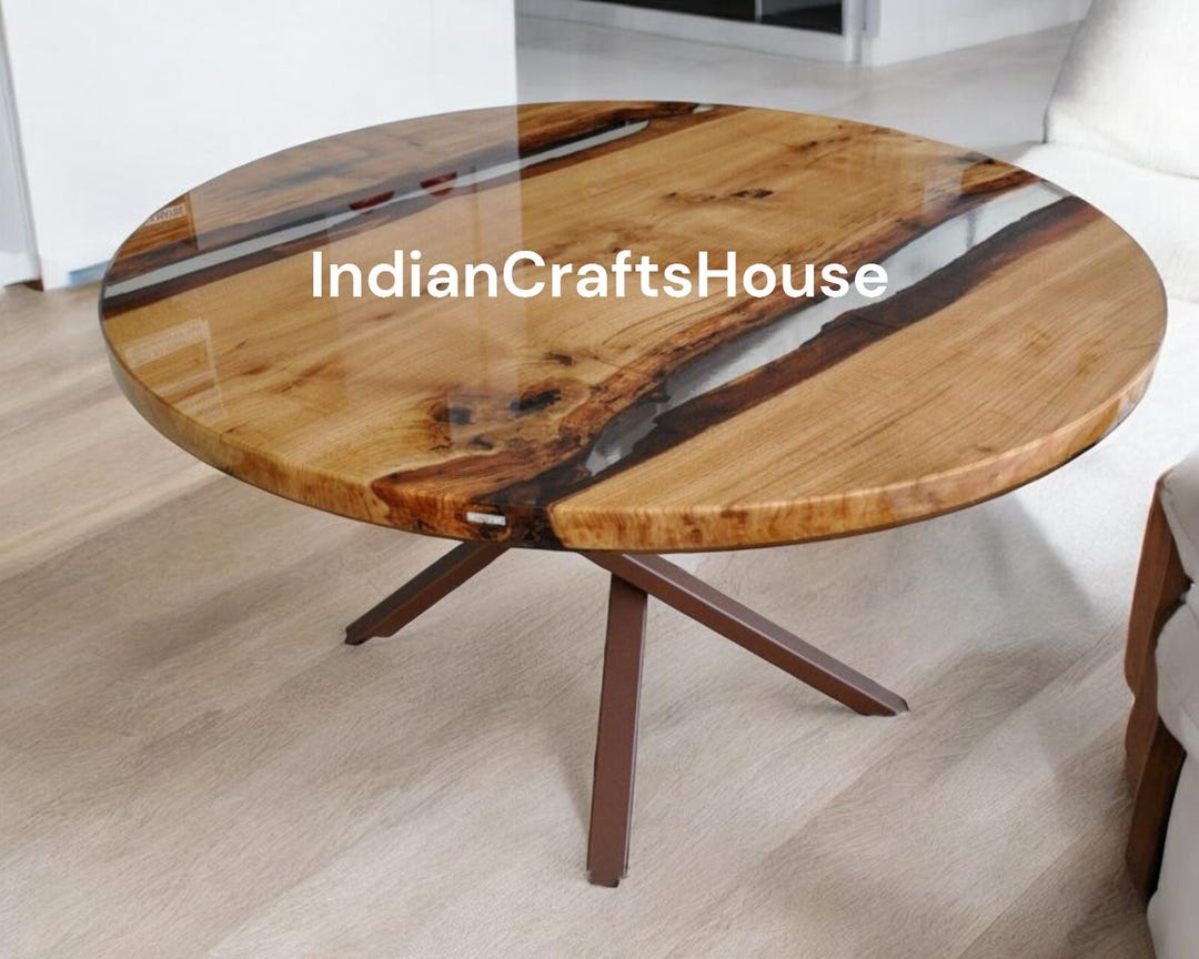 Epoxy Round Table Top Stunning Resin Work for Unique Home Decor and ...