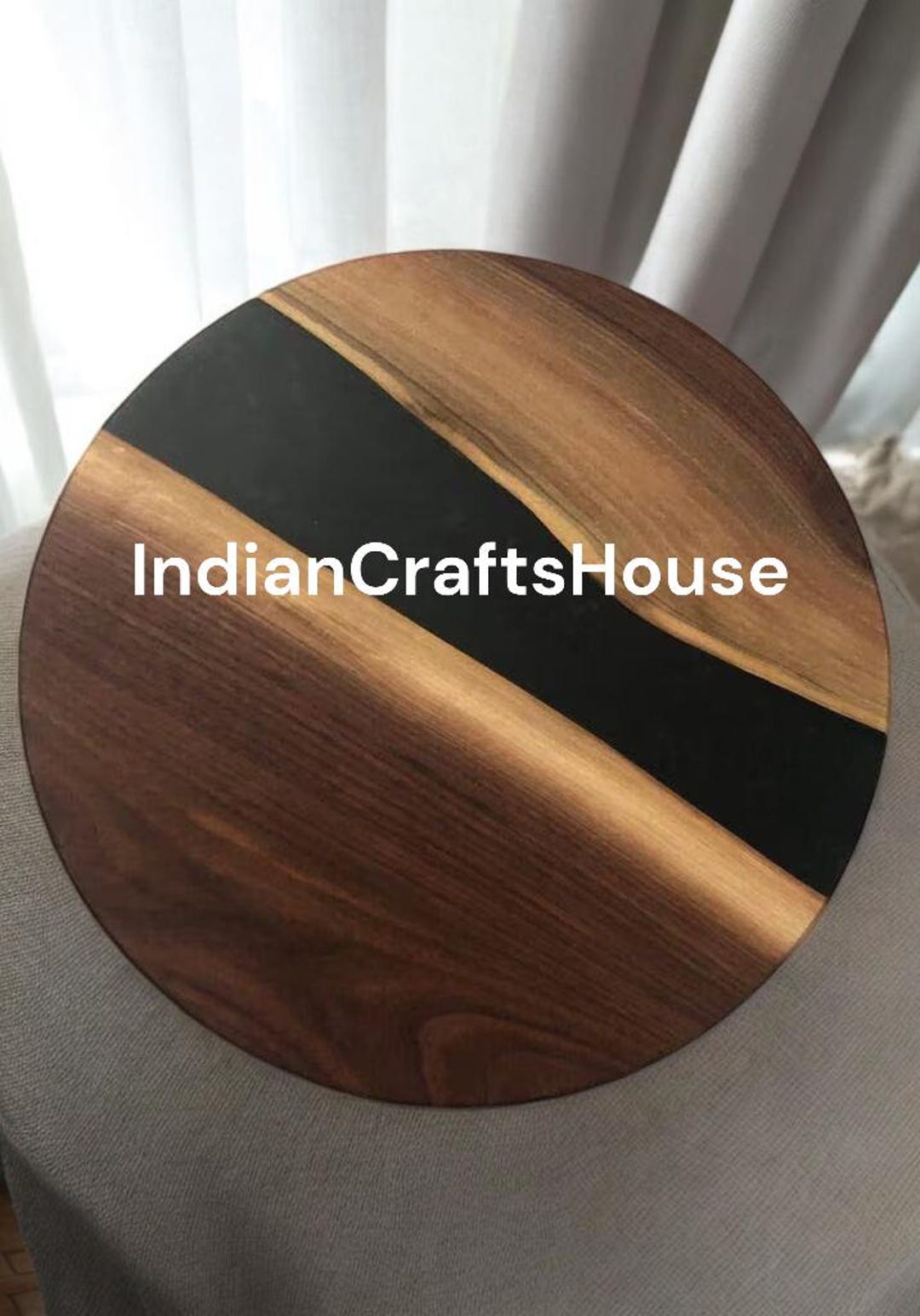 Epoxy Dining Table Top / Round Epoxy Table Top Custom Handmade Home ...