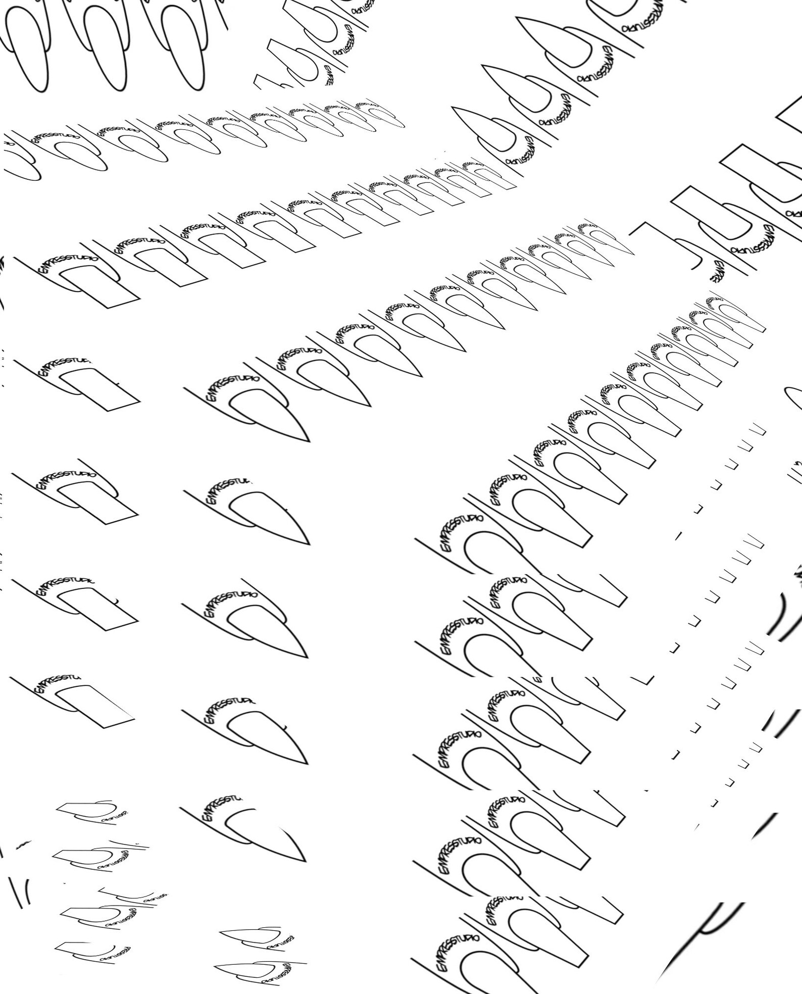 Nail Design Template for Short Nails (digital Download) Creative Nail ...