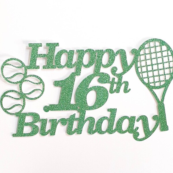 Tennis Cake Topper - Etsy Canada