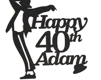 Michael Jackson Cake Topper - Etsy