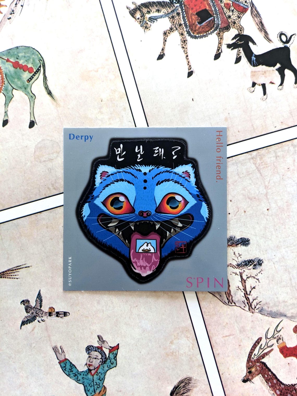 Kpop Demon Hunters (hand-drawn / Derpy Vinyl Sticker / Waterproof ...