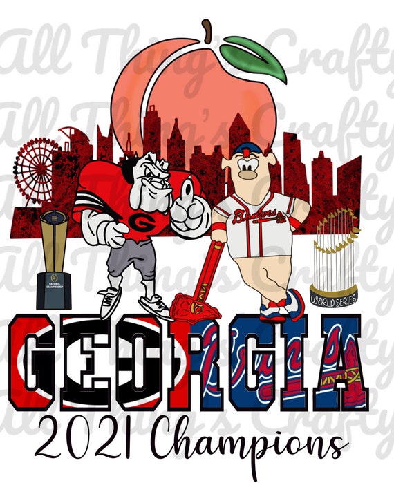 Prints Art & Collectibles Digital Prints Braves world series champions ...