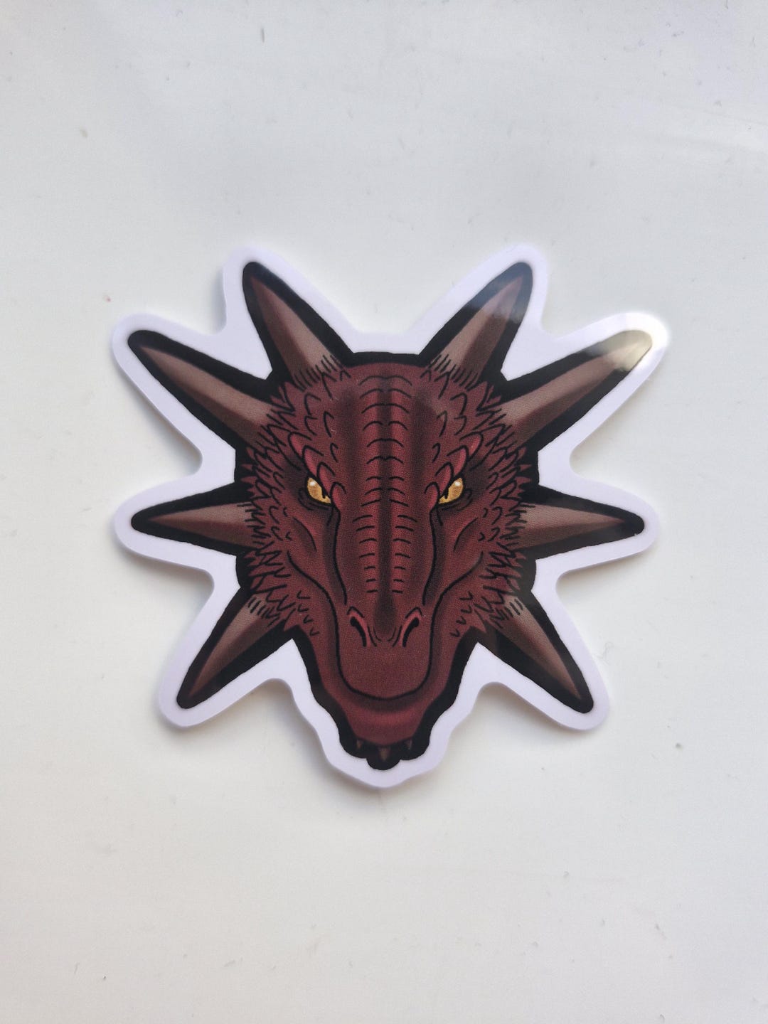 HOTD Meleys the Red Queen Dragon Vinyl Gloss Die Cut Sticker - Etsy