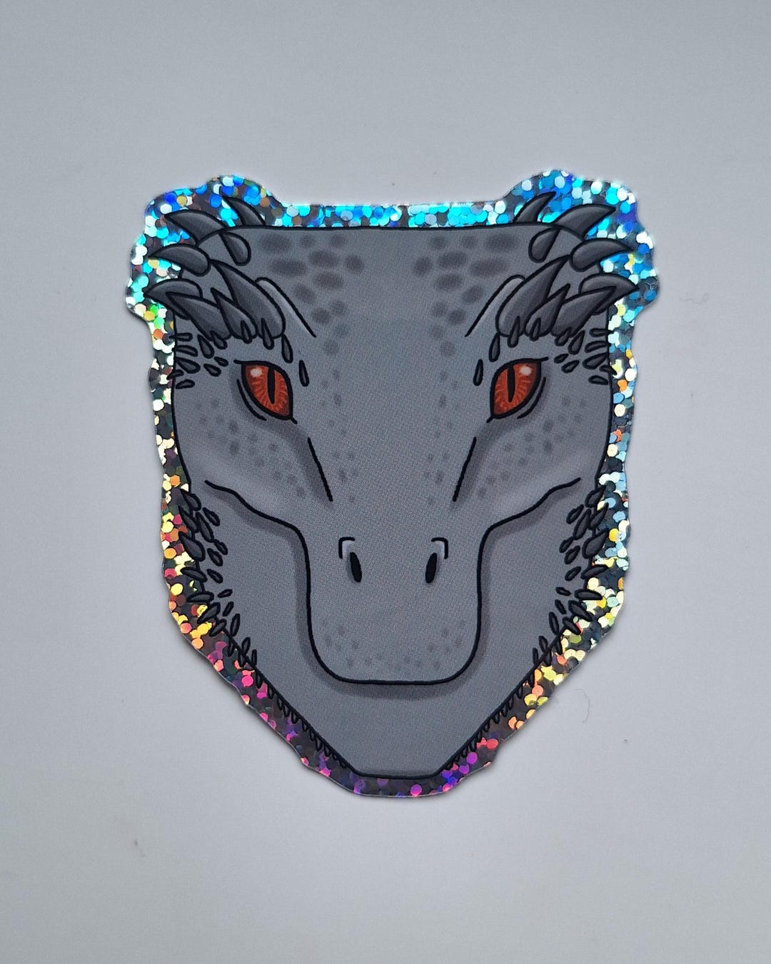 HOTD Arrax Dragon Glitter Die Cut Sticker - Etsy
