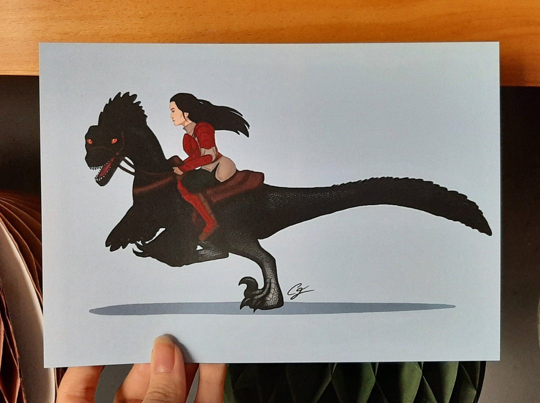 Ark Survival Evolved Matte Shiny Art Print Mei Yin and Wuzhui A5 - Etsy