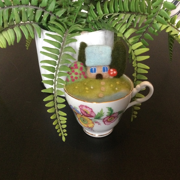 Needle Felted Pin Cushions - Etsy UK