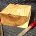 6"×6"×4" Nice Red Oak Bowl Turning Blank. Lathe, Carving Wood Vase ...