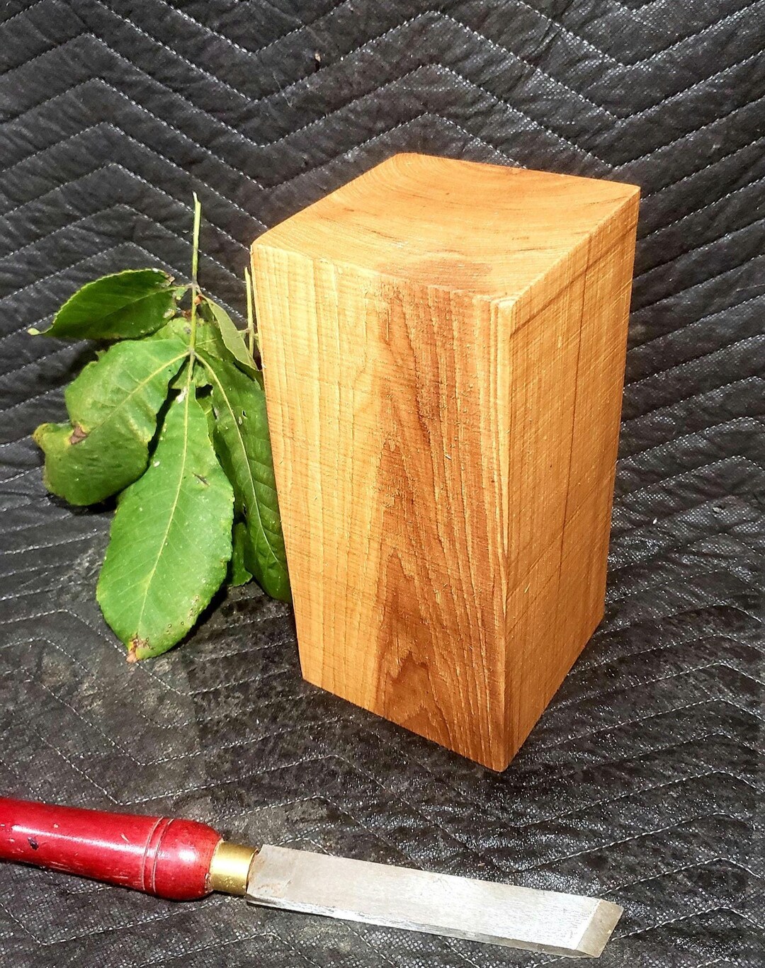 Shagbark Hickory Wood Bowl Blank, Lathe Turning Block (5x5x12) - Etsy