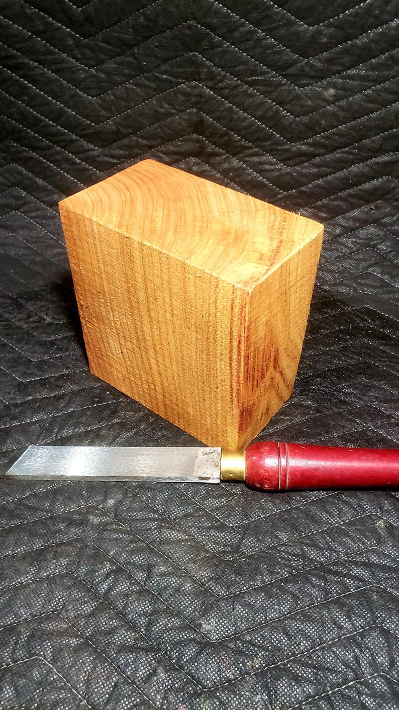 6"×6"×3" Honey Locust Turning Blanks. Vase Blanks Carving Wood Lathe ...