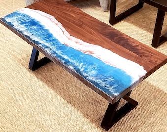 Real 3d Fish Aquatic Epoxy River Table With Realistic - Etsy