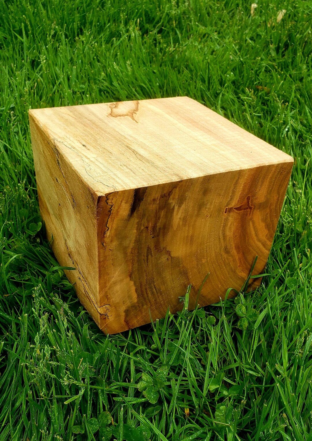6"×6"×5" (1pc) MAPLE Lightly Spalted Bowl Blank/turning Wood. Example ...