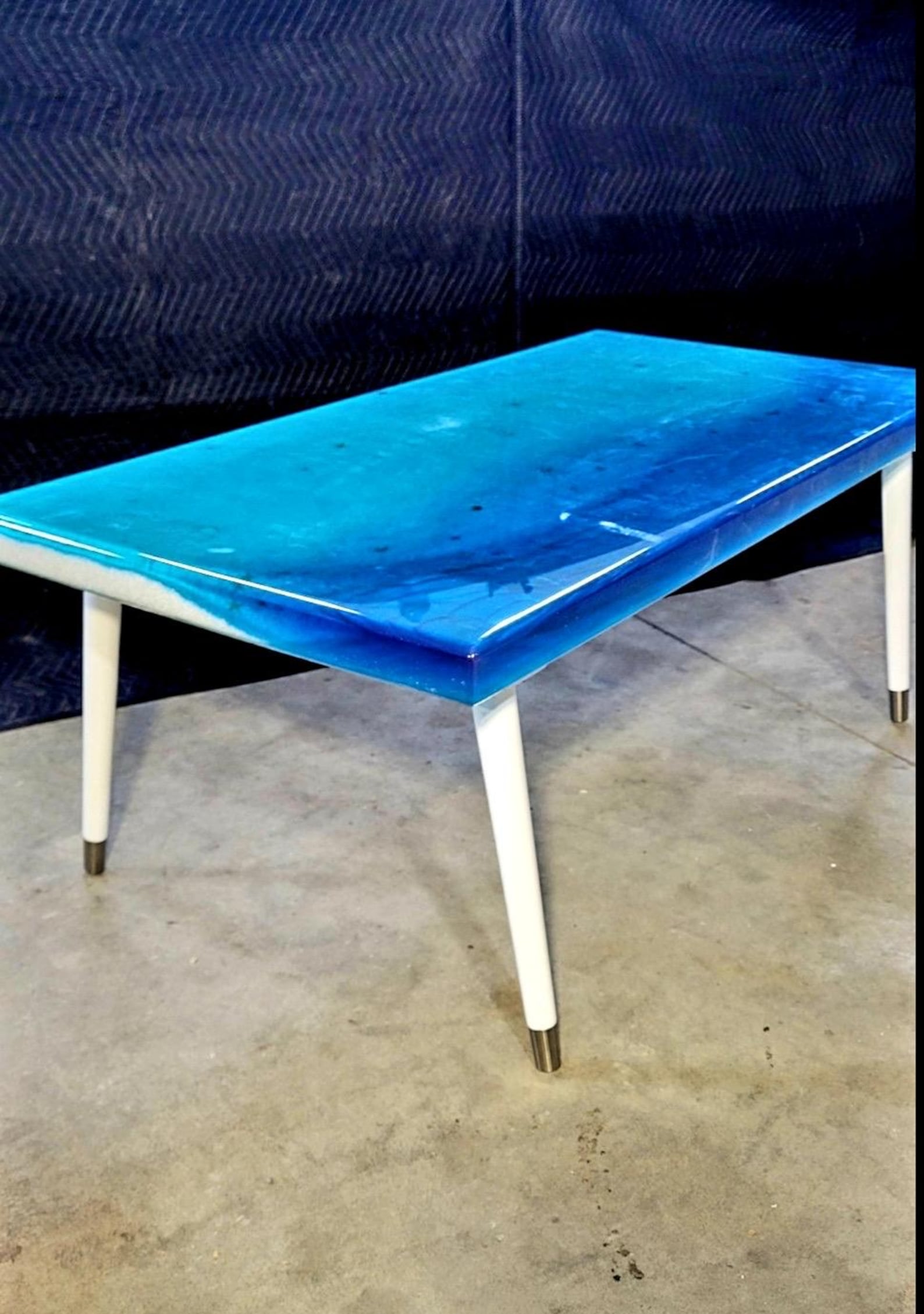 USA- Ocean Luxury Epoxy/wood Ocean Dining Tables. Multiple Styles 3d ...