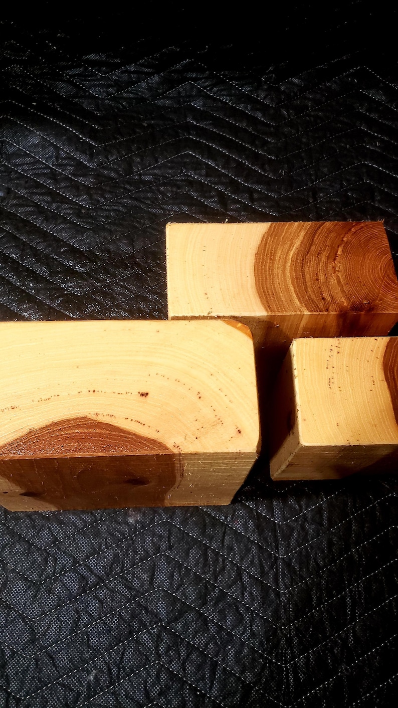 1) One 6"×6"×3" Hickory Bowl Blanks/ Lathe Turning Wood. Choose Your ...