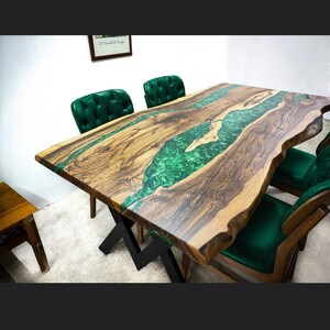 Real 3d Fish Aquatic Epoxy River Table, With Realistic Northern Fish ...