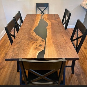 Real 3d Fish Aquatic Epoxy River Table, With Realistic Northern Fish ...