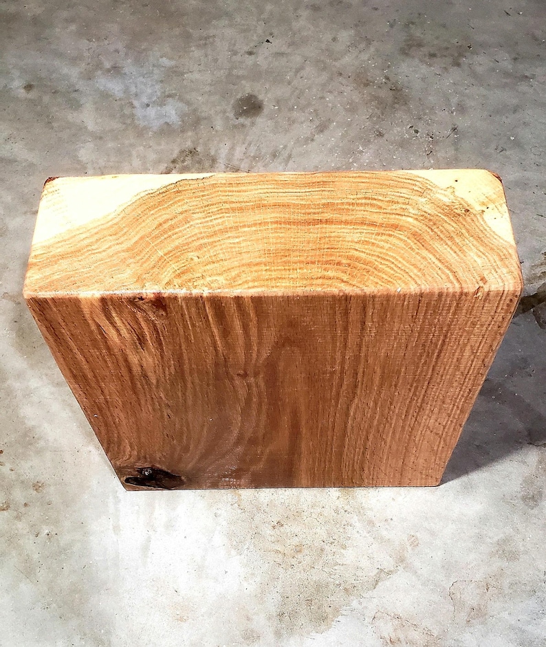 12"x12"x4" Red Oak Platter Blank, Choose Your Size. Bowl Blank. Turning ...