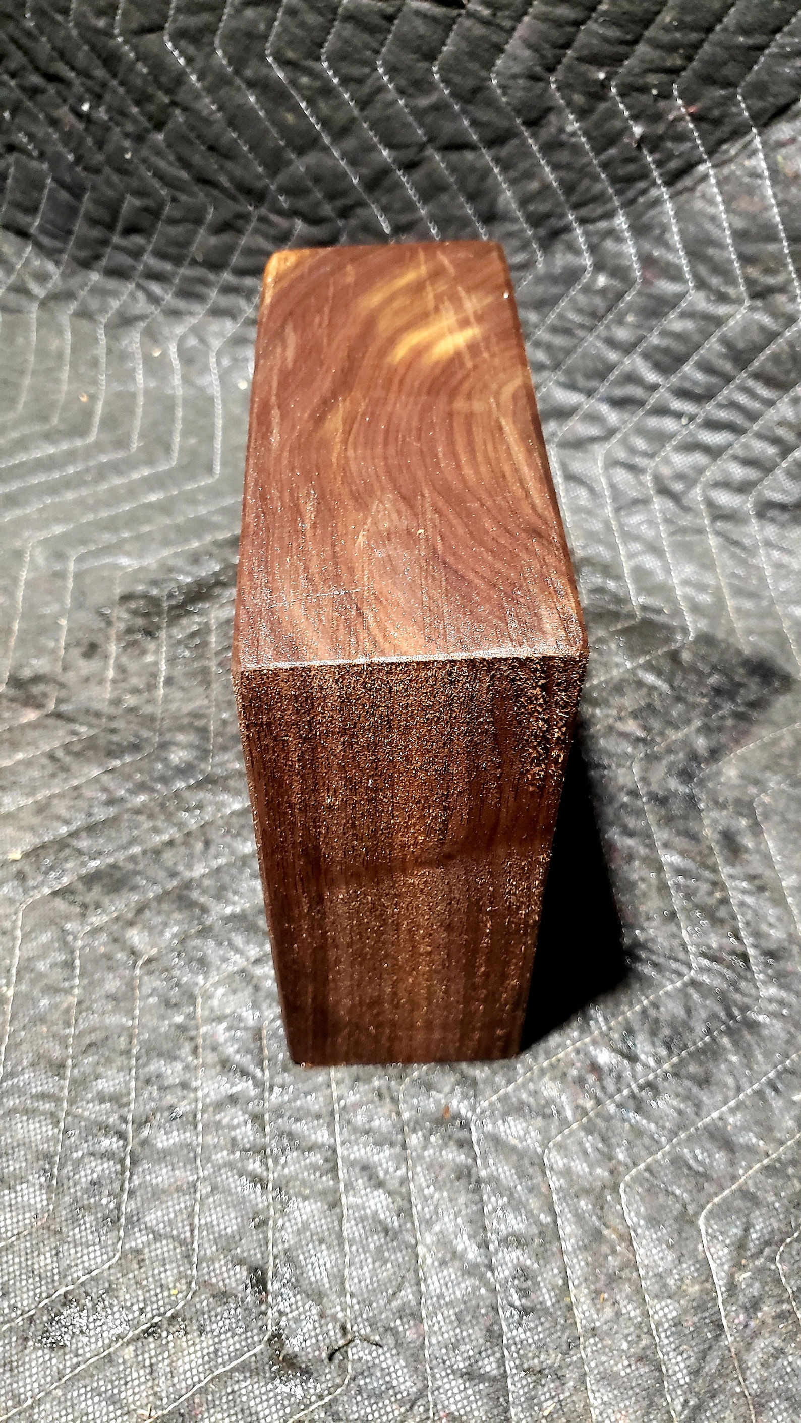 One) 8"×8"×3" Black Walnut Bowl/platter Turning Blank Square Wood Block ...
