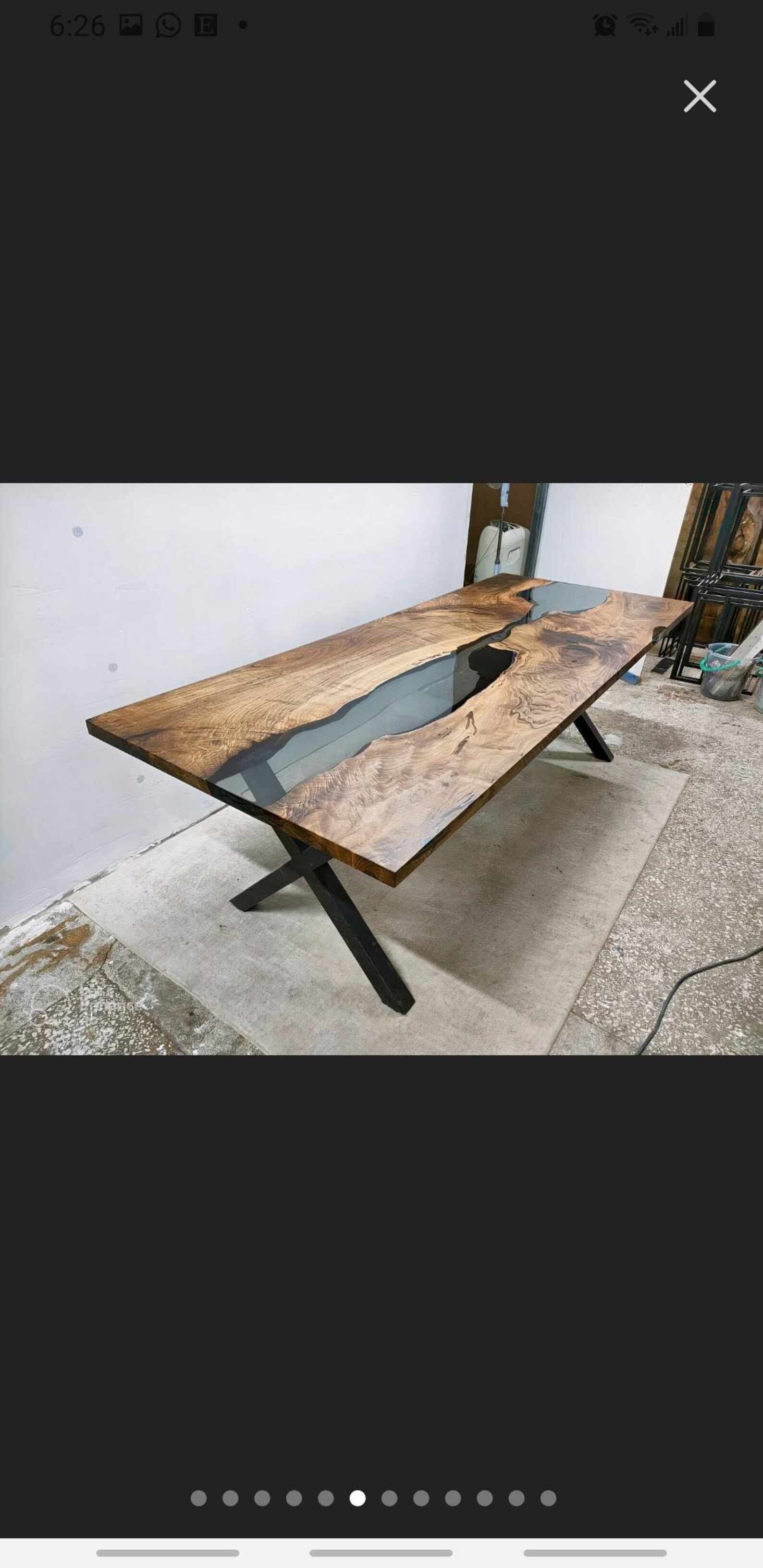 Real 3d Fish Aquatic Epoxy River Table, With Realistic Northern Fish ...