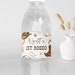 My FIRST RODEO Water Bottle Labels Template, Western Cowboy Custom ...