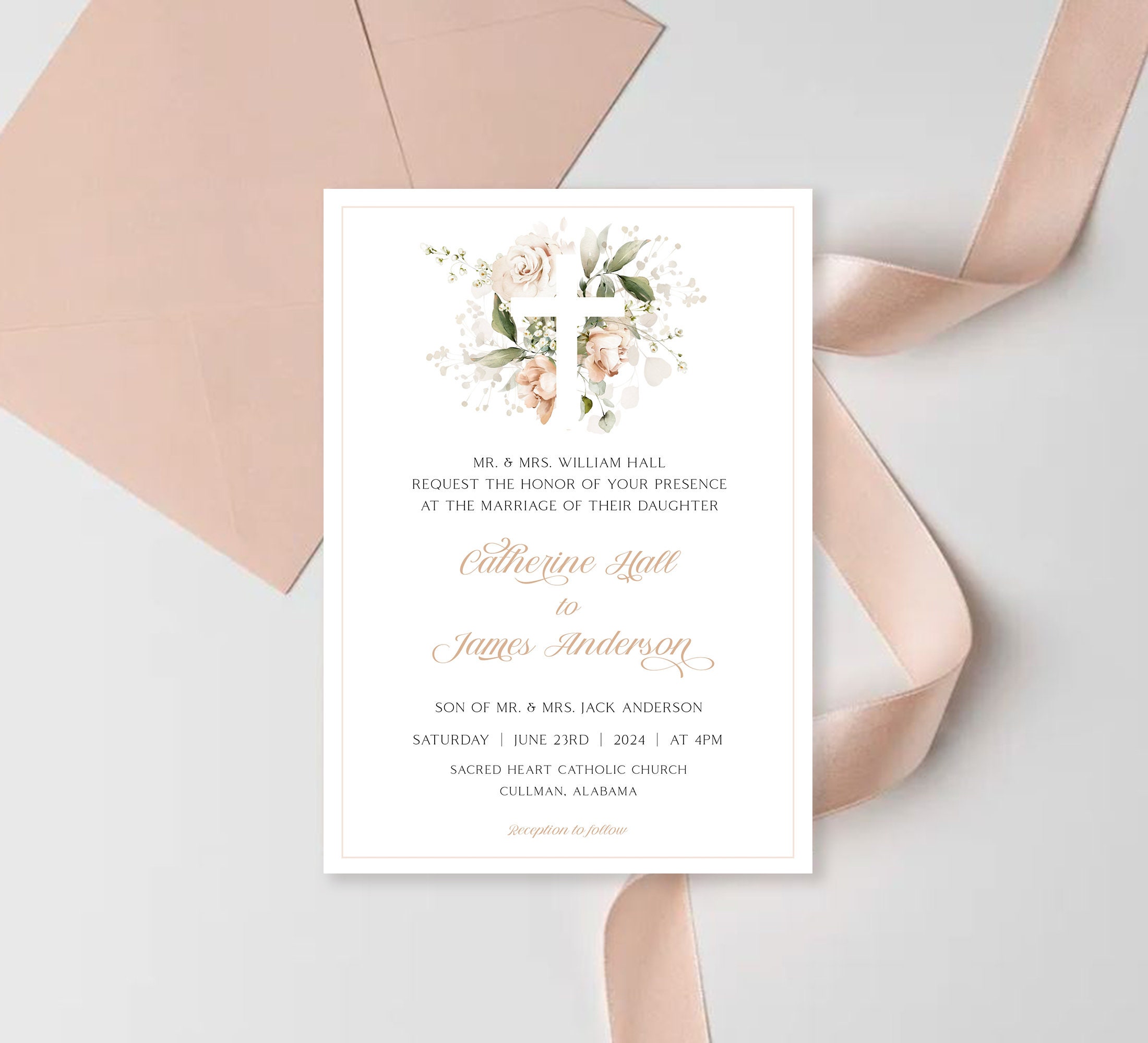 Christian Country Invitation 3.1K+ Free Best Christian Wedding