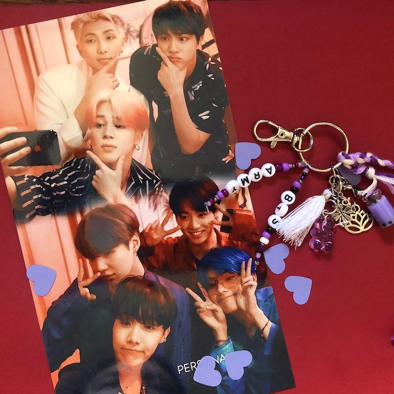 Bts Keychain - Etsy