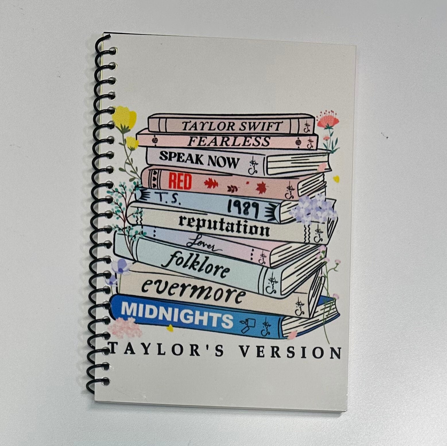 Taylor Swift Notebook With Swiftie Pen - Etsy