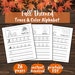 Fall Handwriting Practice for Kids, Letter Formation Practice ...