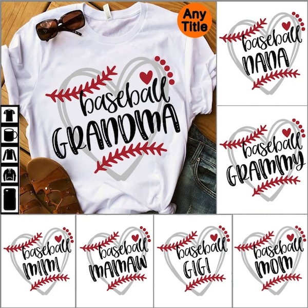 Baseball Grandma - Etsy