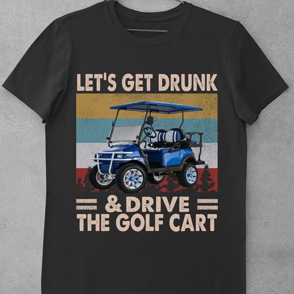 Golf Cart Shirt - Etsy