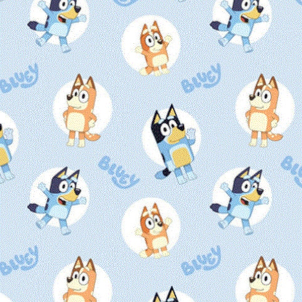 Bluey Fabric - Etsy